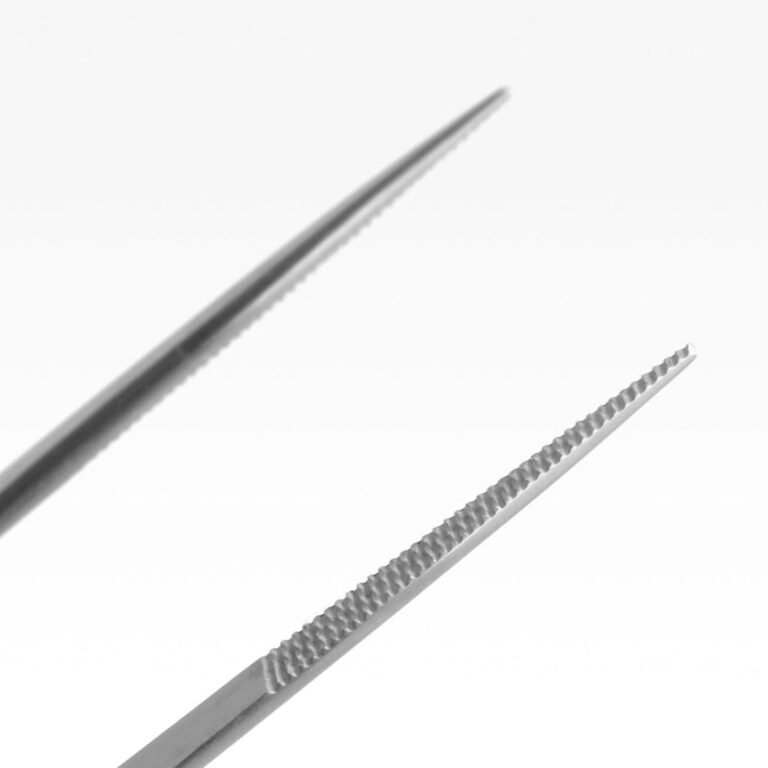 Aquavitro Curved Needle Tip Forceps - Fine Pebble Aquarium Supplies Sydney