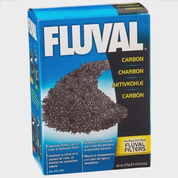 Buy Fluval Premium Carbon 375gm | Fine Pebble Aquarium