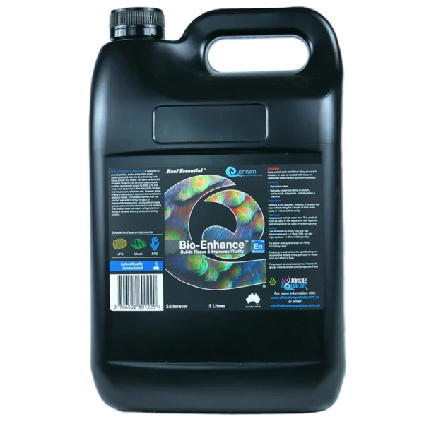 Buy Quantum 5 litres Reef Essential Bio-Enhance | Fine Pebble Aquarium